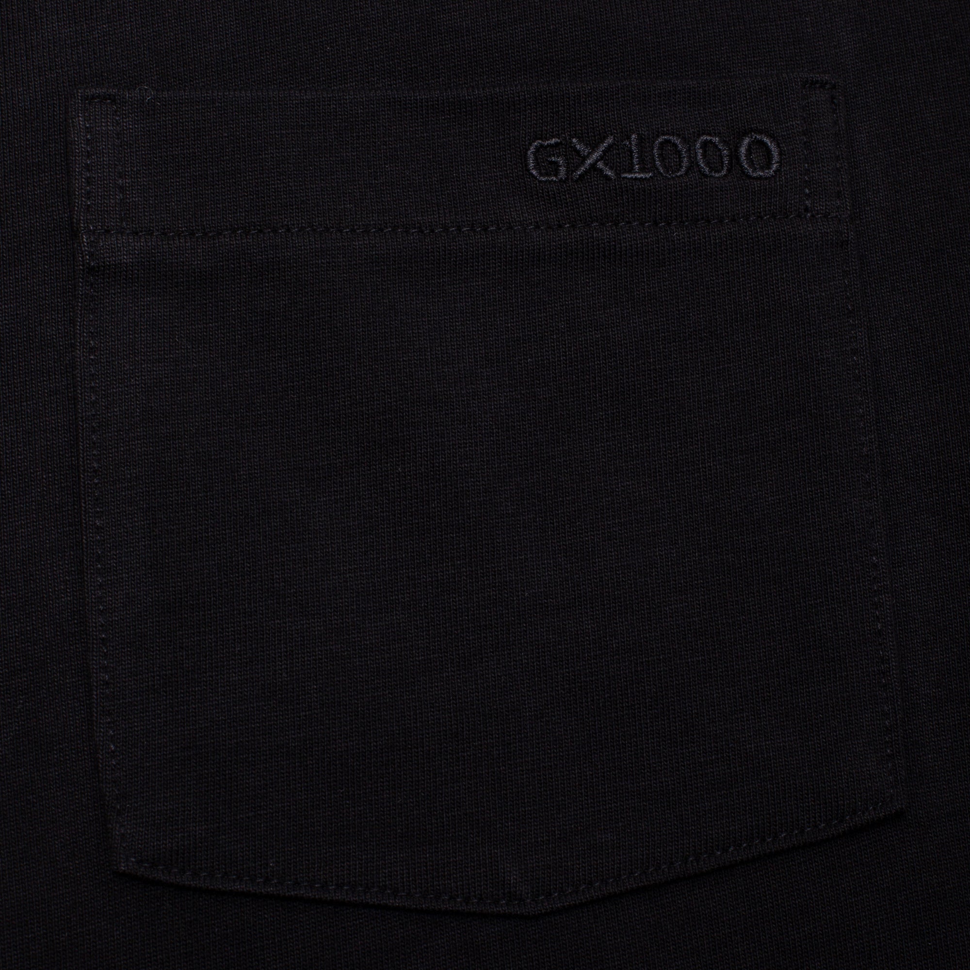 Pocket Tee [Black] – GX1000